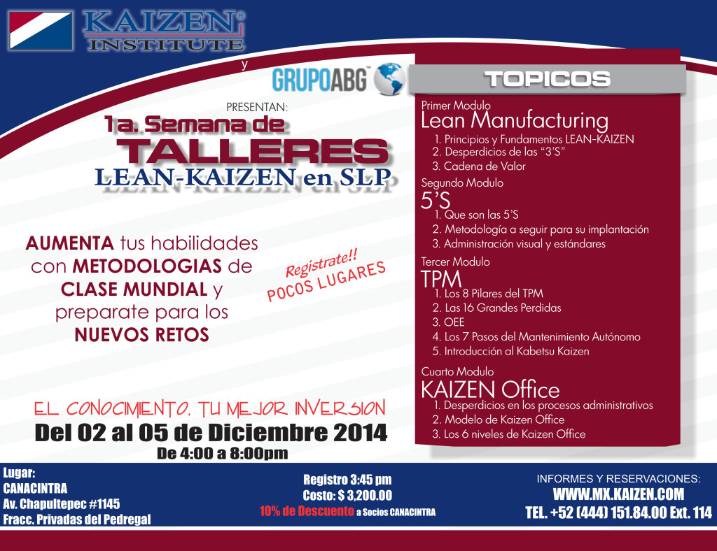Incrementa la productividad con Kaizen - Magnética FM XHAWD 101.3 MHz.